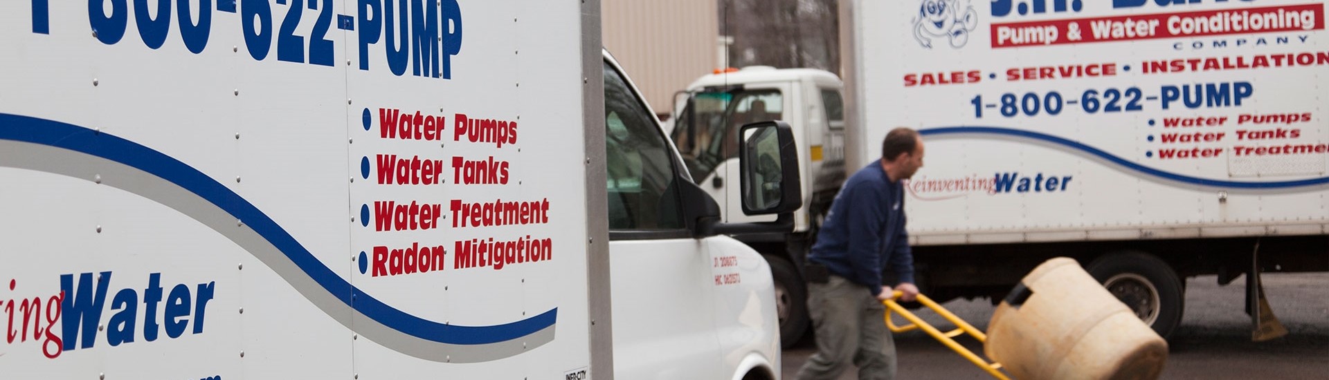 J.H. Barlow Pump well water service water filtration services J.H. Barlow Pump well water service water filtration services